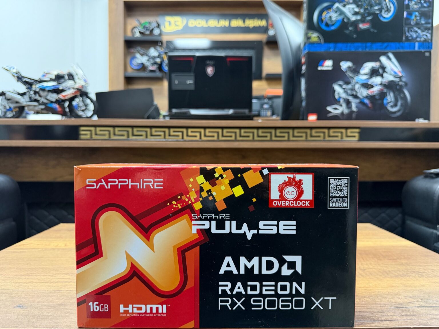 Sapphire RX 9060 XT Pulse 128 Bit GDDR6 16 GB – Dolgun Bilişim ...